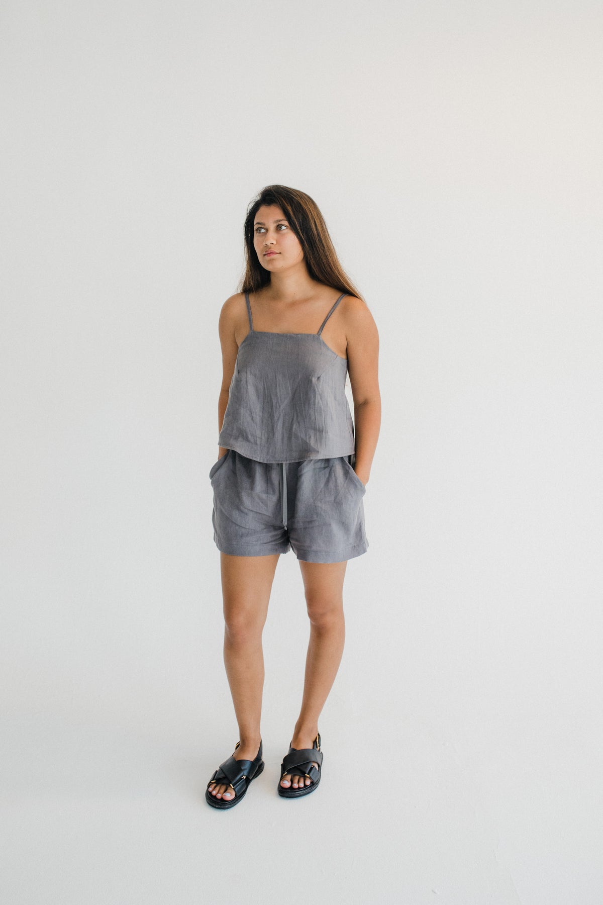 Charcoal Cami Top – Janni & George