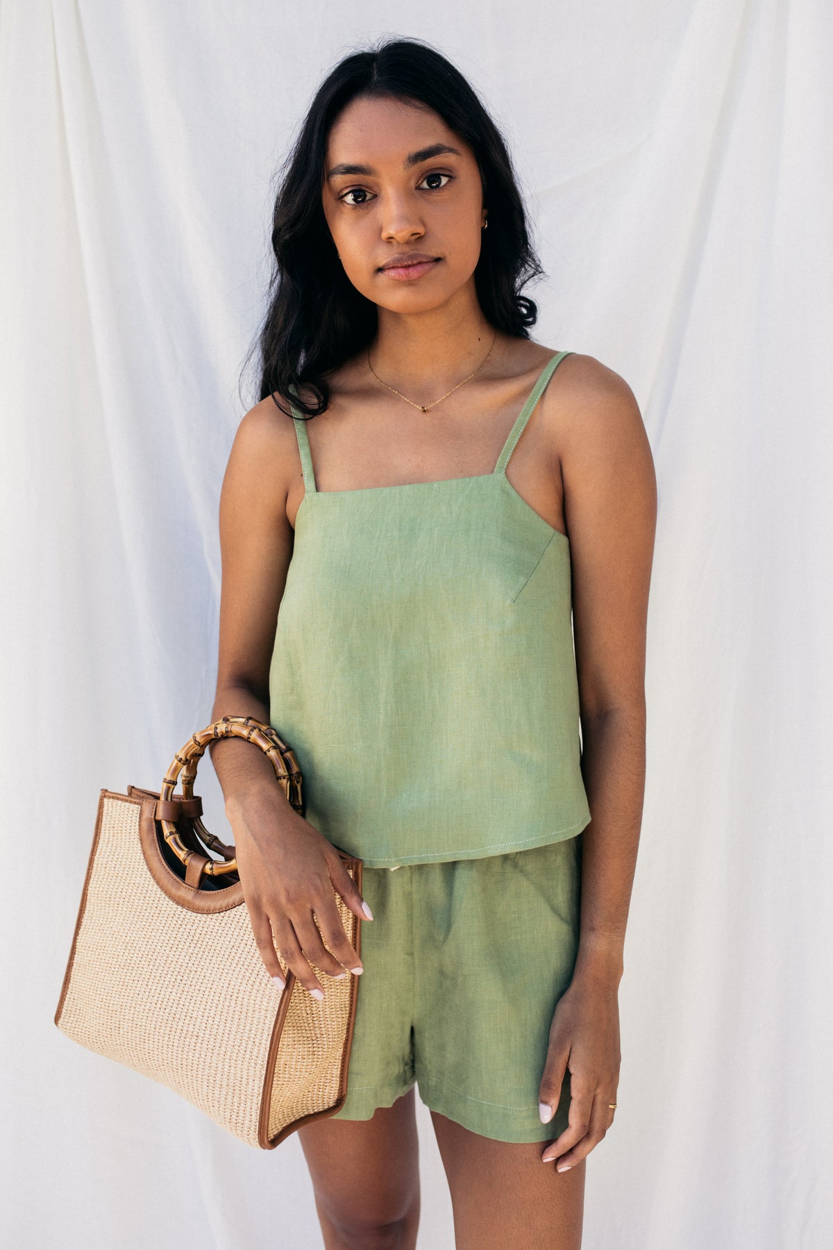 Moss Cami Top – Janni & George
